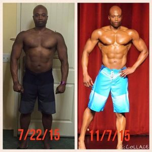 Bodybuilding Results, Before and After – Five Starr Physique